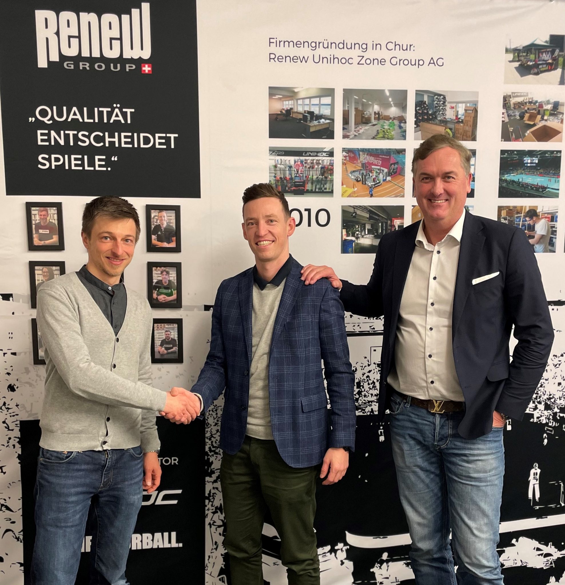 Wechsel in der Geschäftsleitung – Renew Group – Qualität entscheidet Spiele